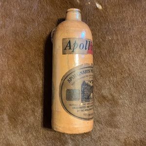 Other | Vintage Apollinaris Mineral Water Clay Bottle | Poshmark